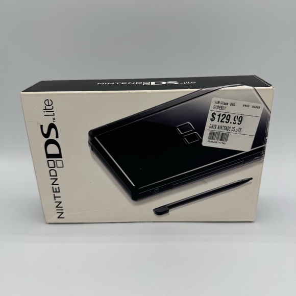Video Games & Consoles | Nintendo Ds Lite Black Onyx Box With Inserts ...